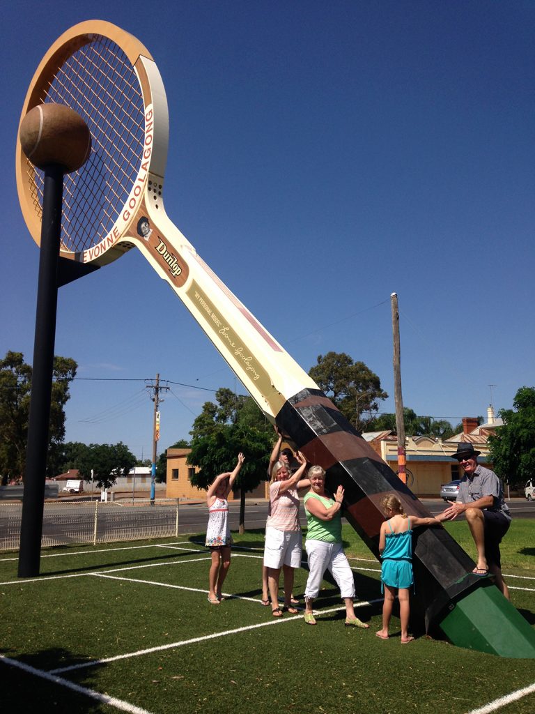 The Big Tennis Racquet - The Riverina