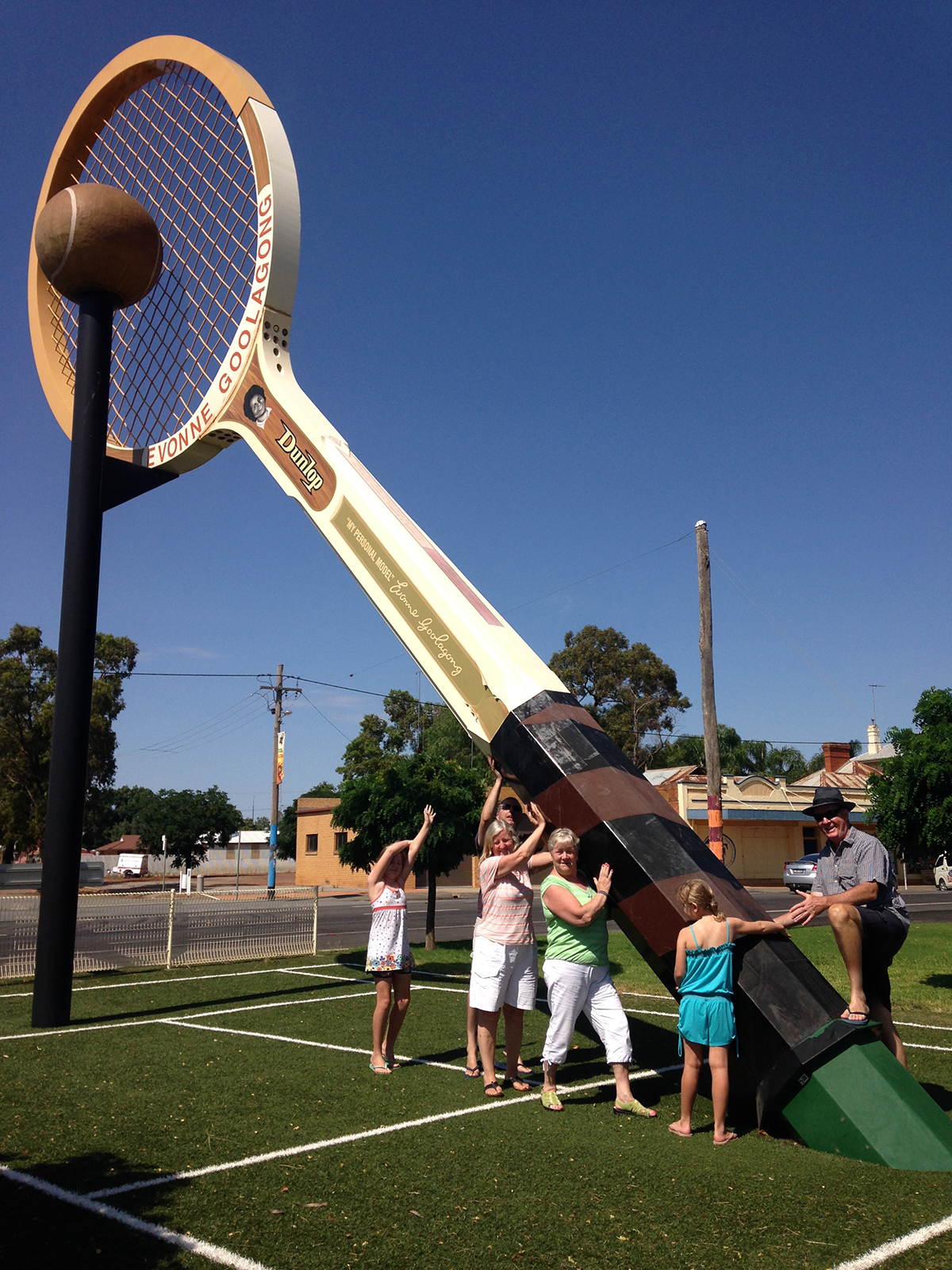 The Big Tennis Racquet - The Riverina