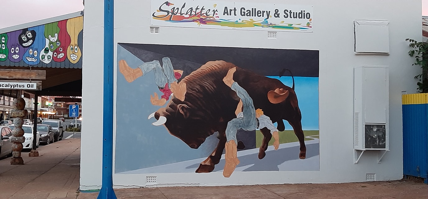 The Big Bull Mural - The Riverina