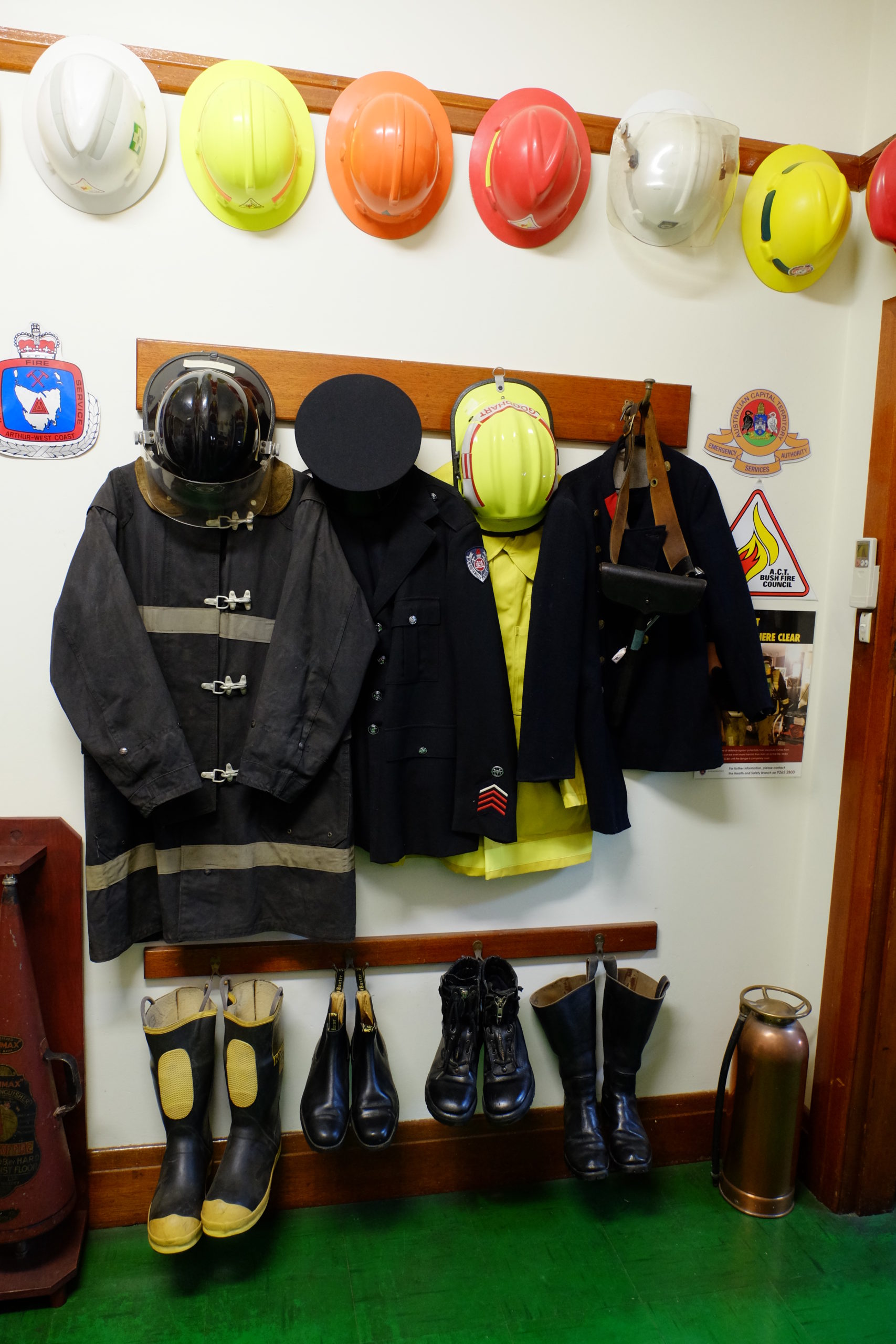 View an amazing collection of firefighting memorabilia in Coolamon