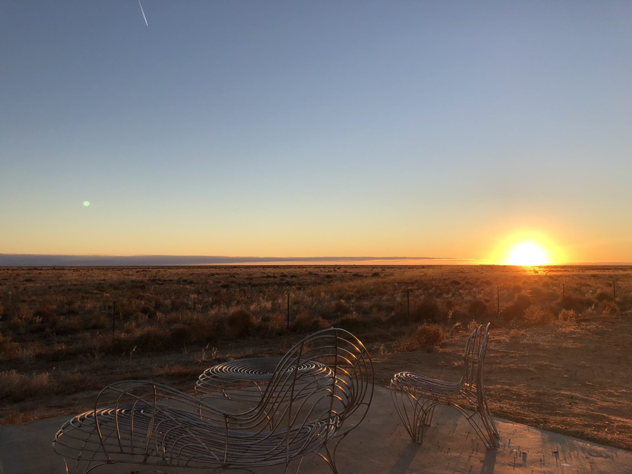 Sunset Viewing Area - The Riverina